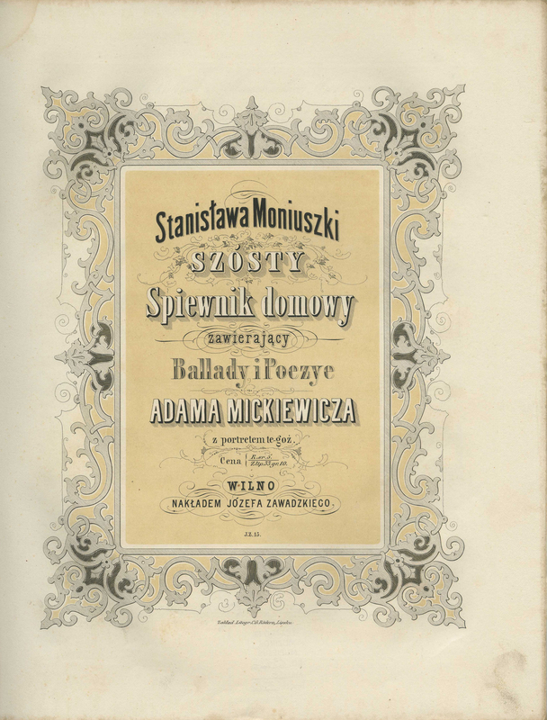 Stanislavo Moniuškos kūryba – įspaudas europinėje XIX a. muzikos ...